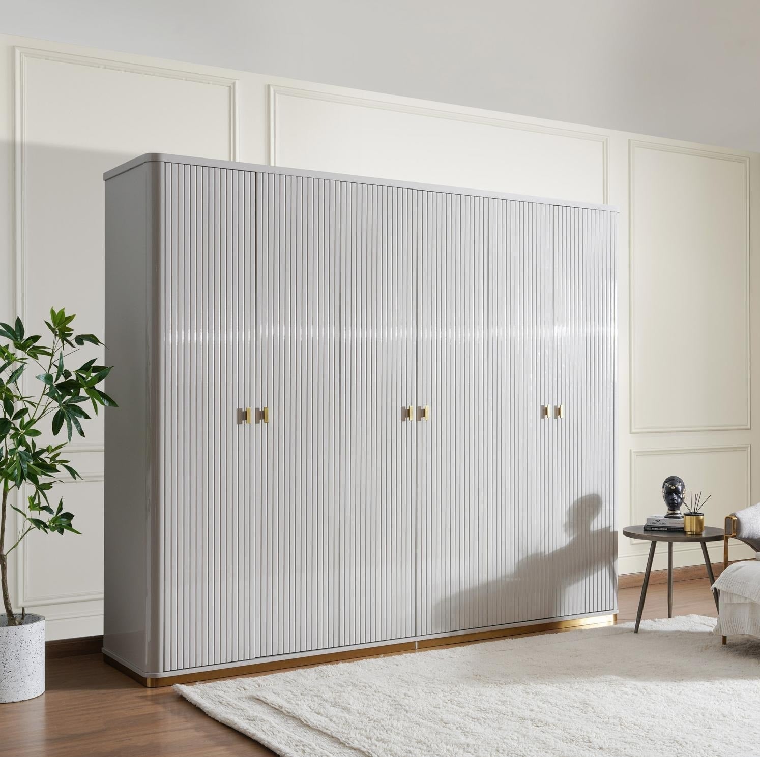 Humana 6 Door Wardrobe | Modern & Spacious Wardrobes in UAE - Timber ...