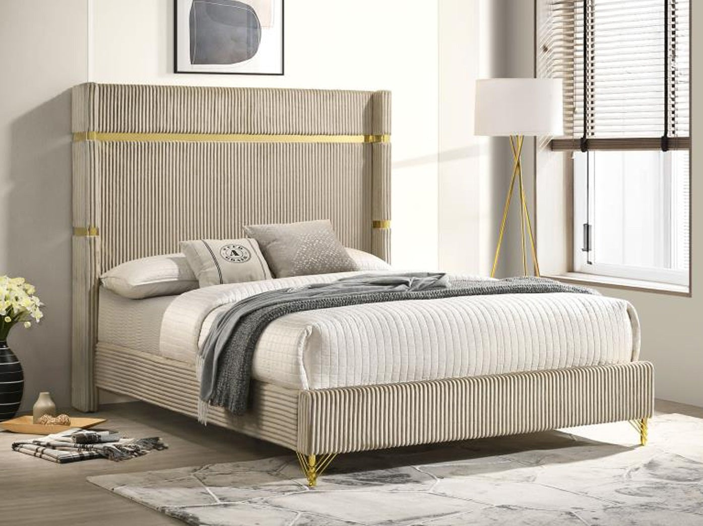 Lucia Platform Bed | Modern Minimalist Elegance | Timber Land UAQ ...
