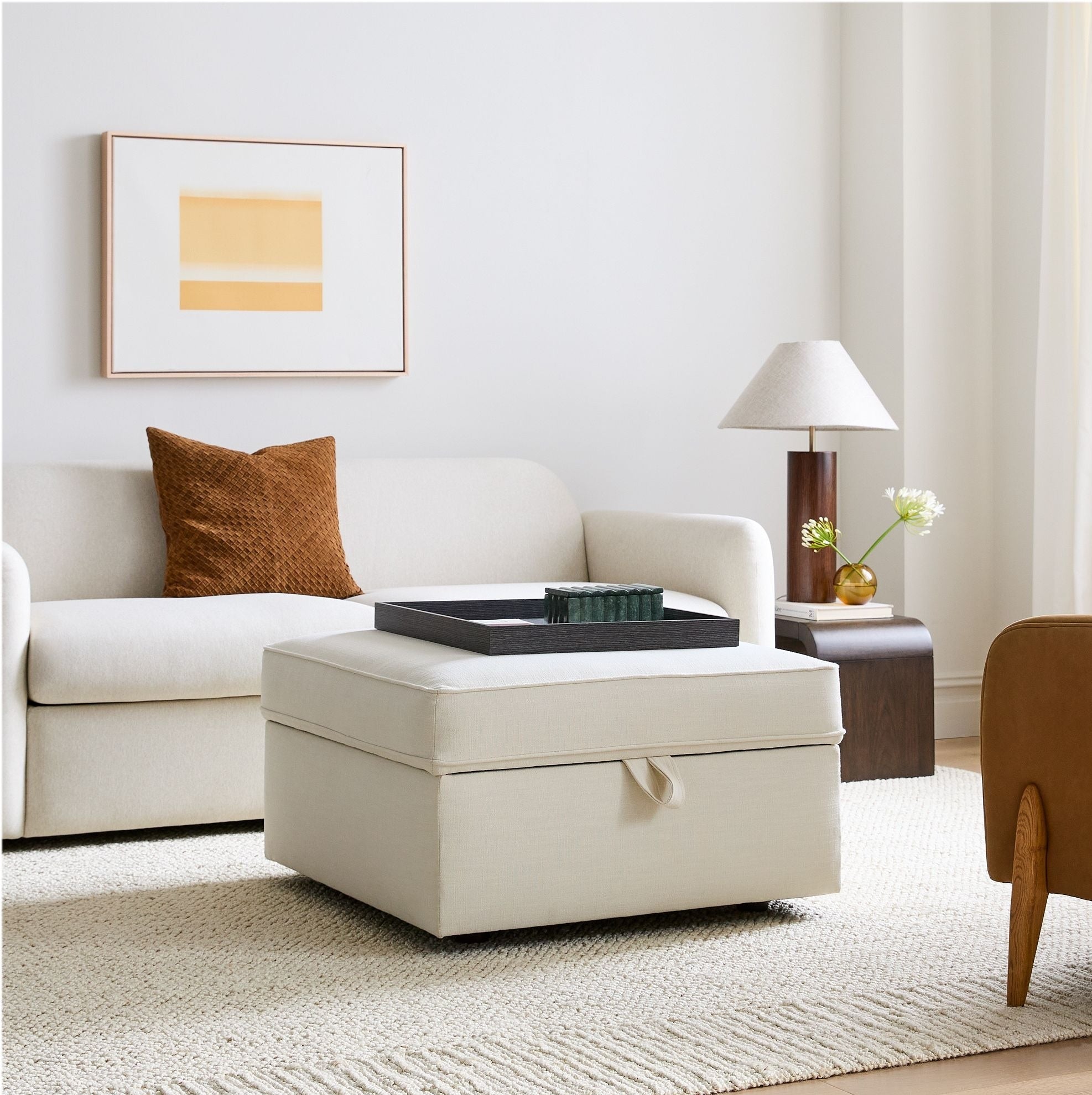 Mod Box Storage Ottoman -Stylish & Functional Ottoman for Living Space ...