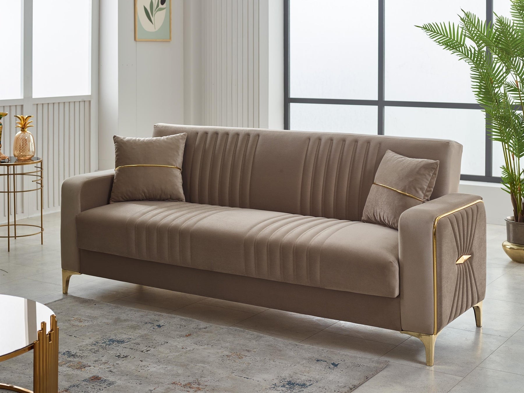 Nelson Convertible Sofa - Sleek and Versatile Sofa Bed by Timber Land ...